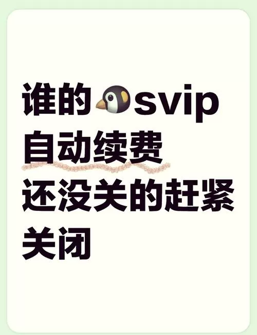 qq怎么解除vip自动续费截图