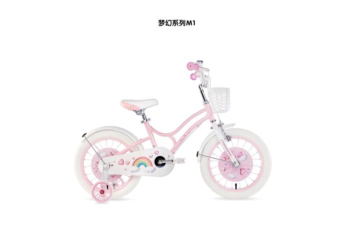 小女孩自行车图标