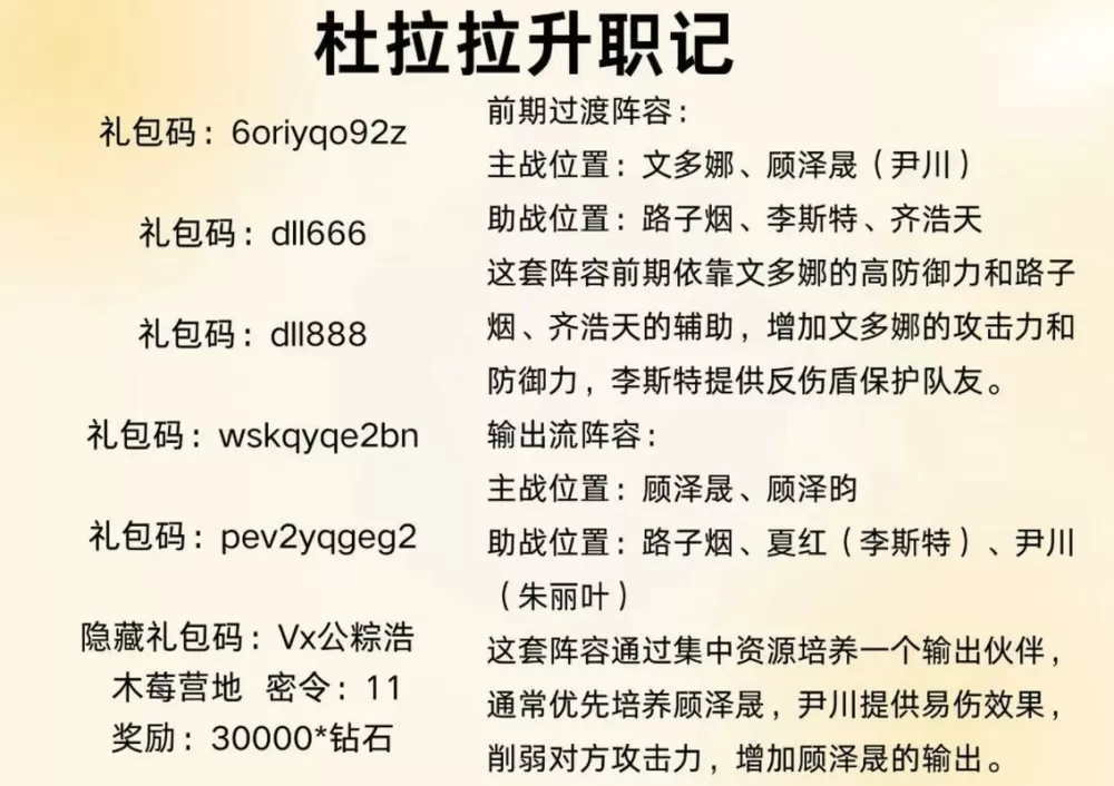 杜拉拉升职记兑换码入口在哪截图