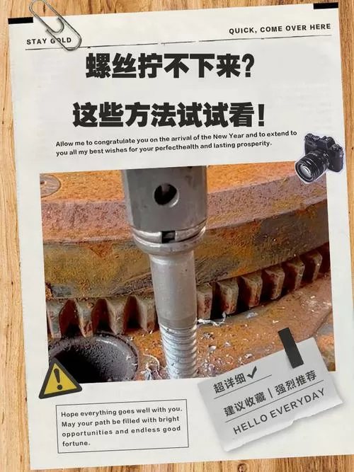 螺丝平了拧不开怎么办图标