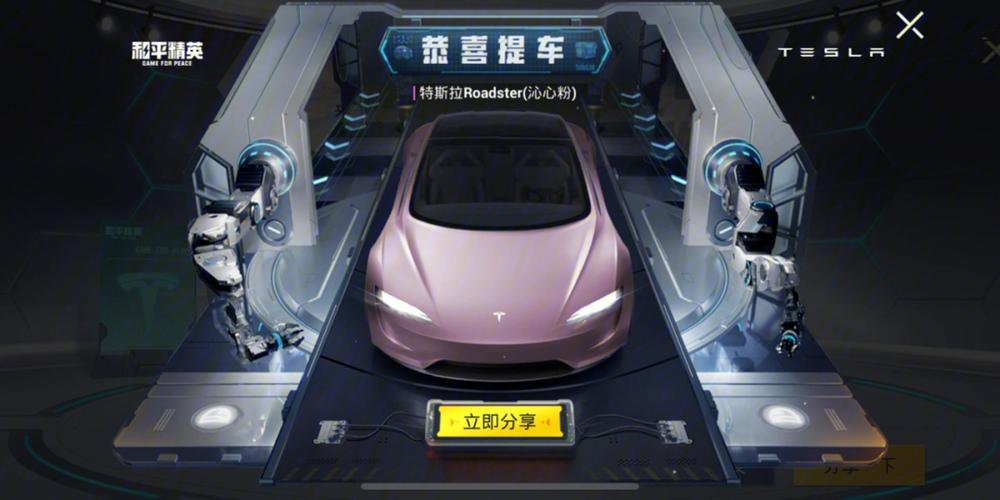 和平精英特斯拉美化包0app截图