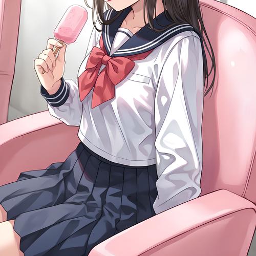JK漫画头像是粉头无限图标