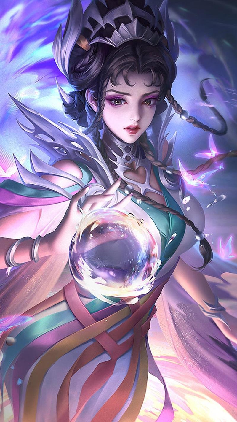 芈月白晶晶皮肤高清海报图标