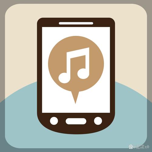 手机屏幕上出现音乐播放器图标