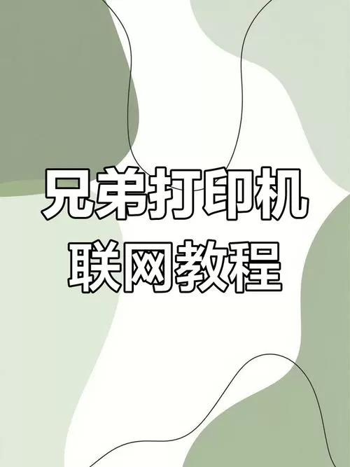兄弟无线打印机连接wifi的步骤截图