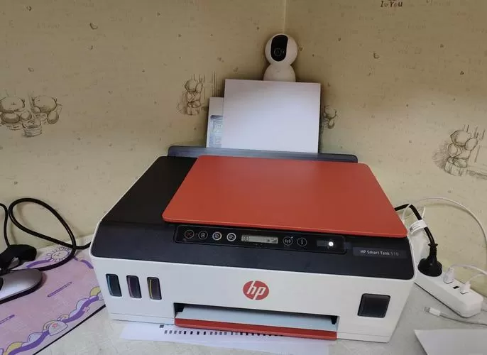 惠普打印机打印出来都是红色截图