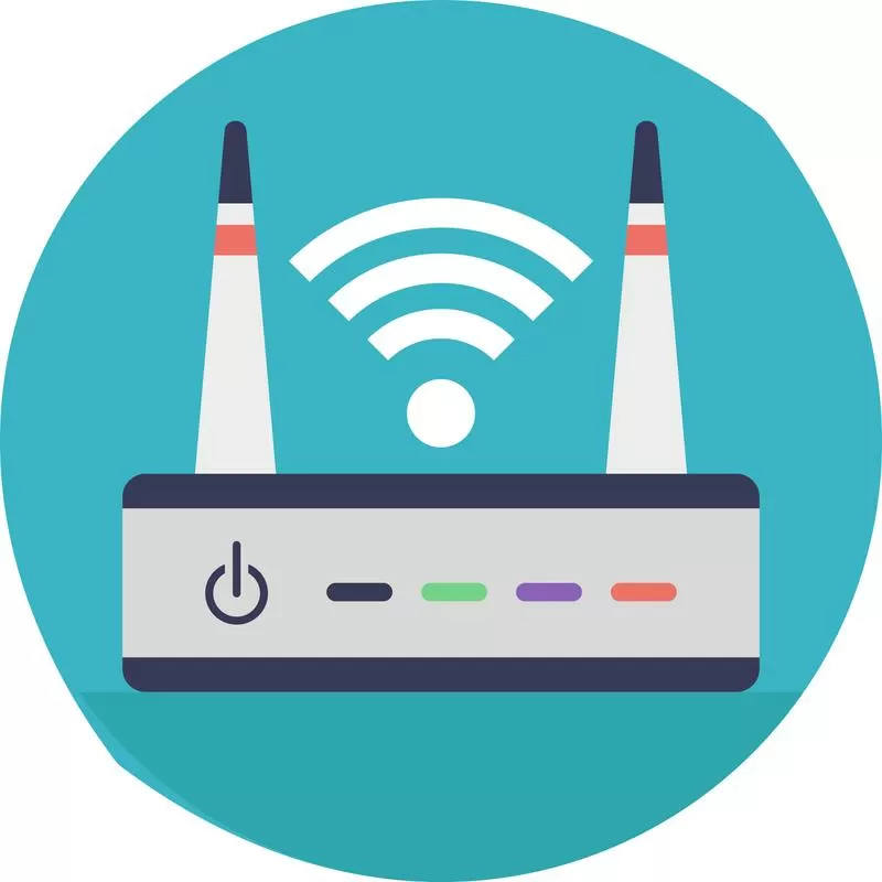 wifi下载速度突然变慢图标