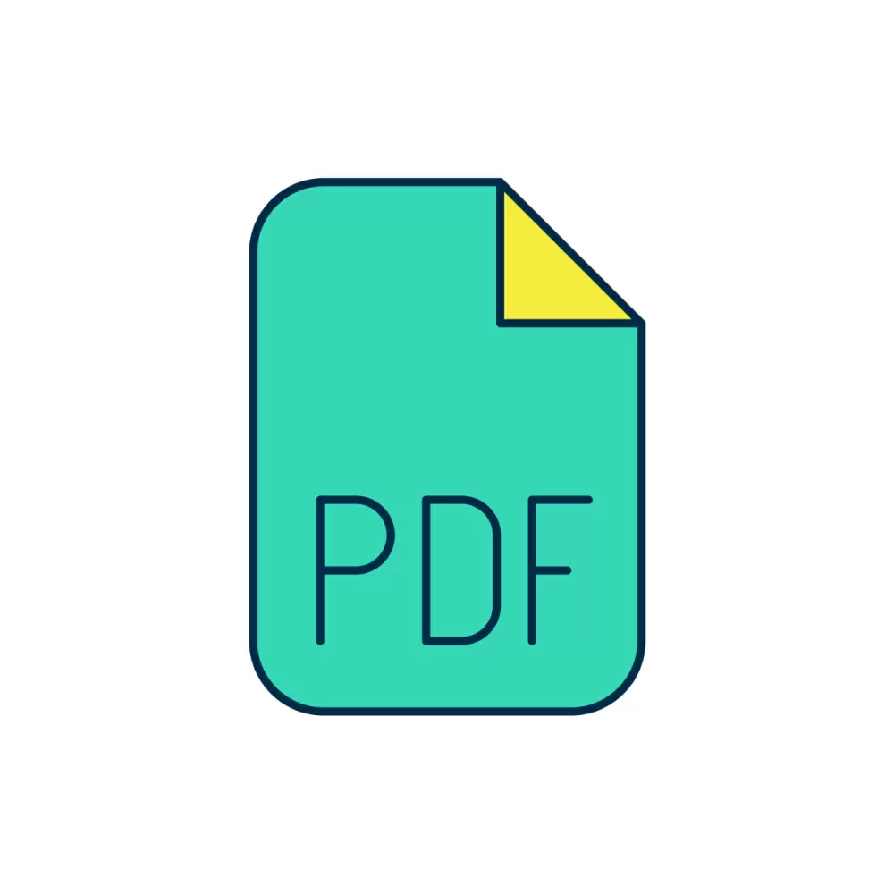 pdf打印出来是空白的图标