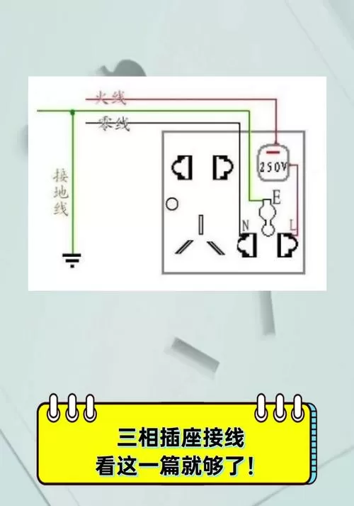三相插座怎么接线