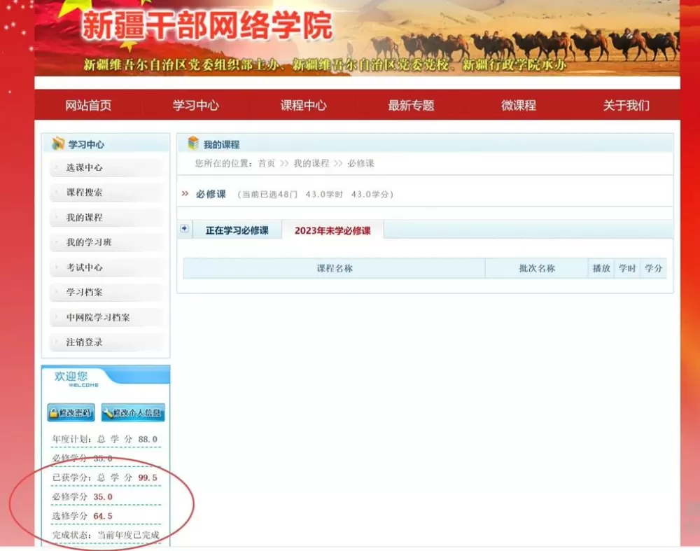 新疆干部网络学院登录不上怎么办图标