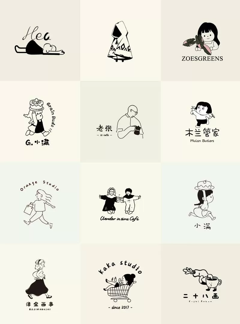 如何画漫画人物图标