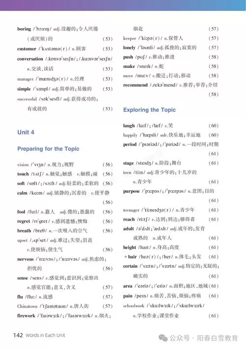 八年级上册英语电子课本单词音频图标