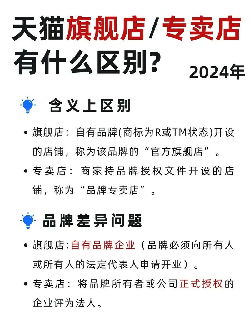 官方旗舰店和直营店的区别