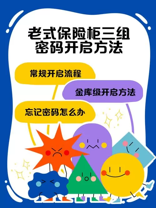 老式保险柜怎么开图解图标
