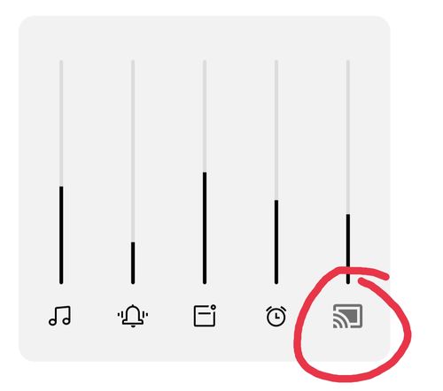 oppo应用音量单独控制截图