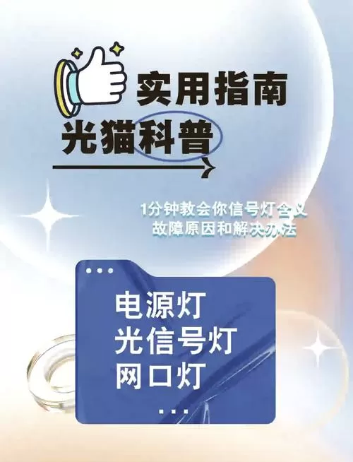 天翼网关正常亮几个灯图解图标