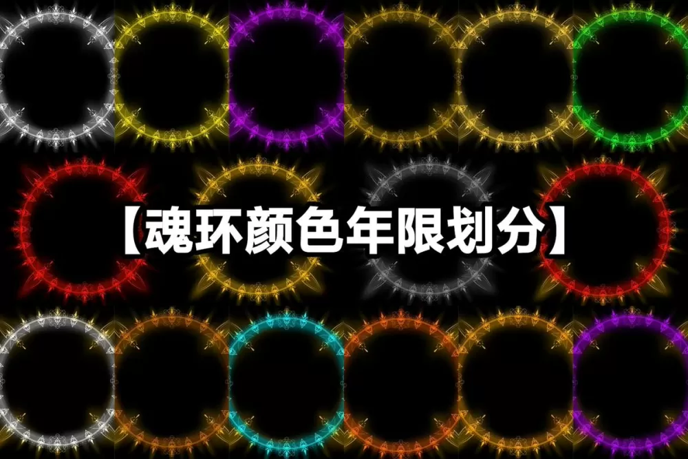 斗罗大陆中的魂环等级颜色有哪些图标