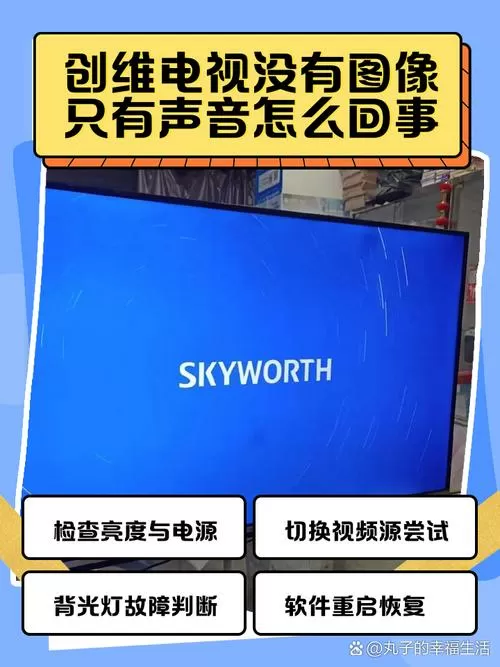电视没有声音屏幕上显示一个喇叭图标
