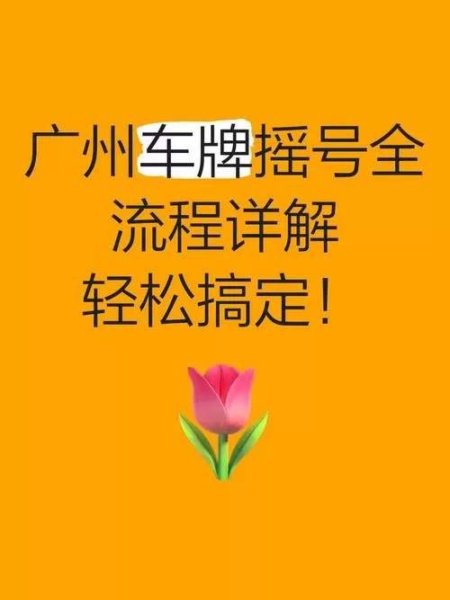 车牌摇号怎么摇图标
