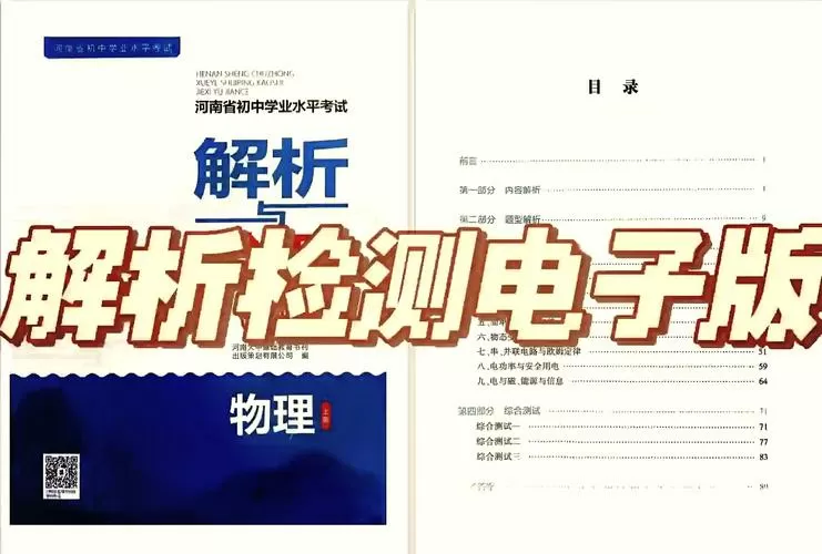 电子版同步解析与测评截图
