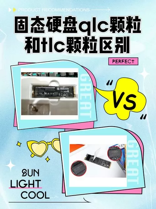 固态硬盘颗粒区别图标