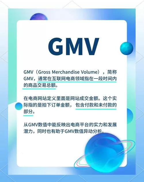 gmv和销售额的区别截图