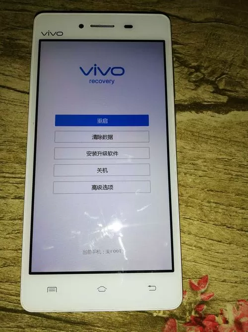 vivo手机出现fastboot重启不了截图