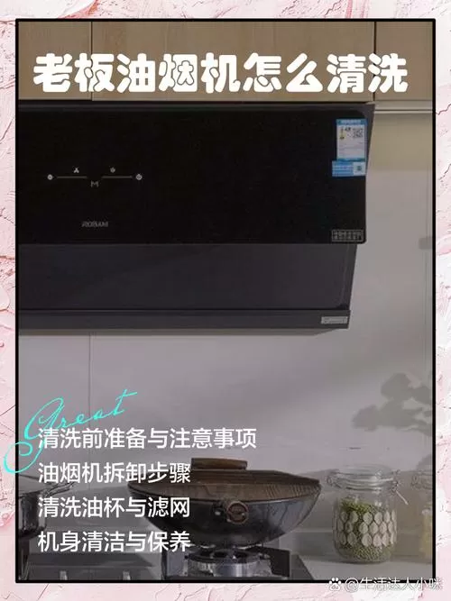 油烟机清洗键怎么使用图标