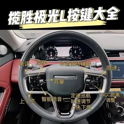 路虎极光按键功能介绍图标