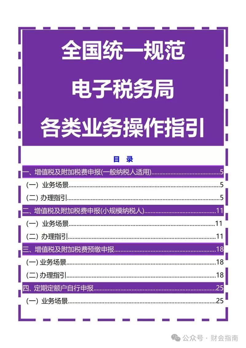 电子税务局申报流程截图