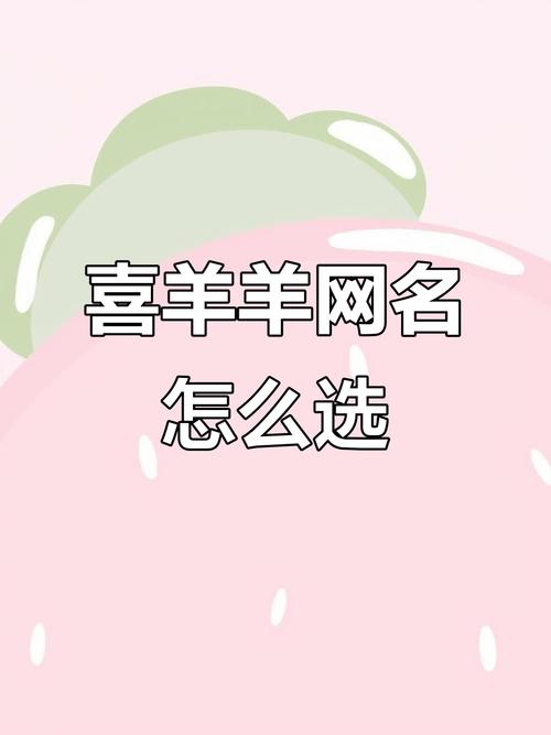 关于喜羊羊的网名好听图标