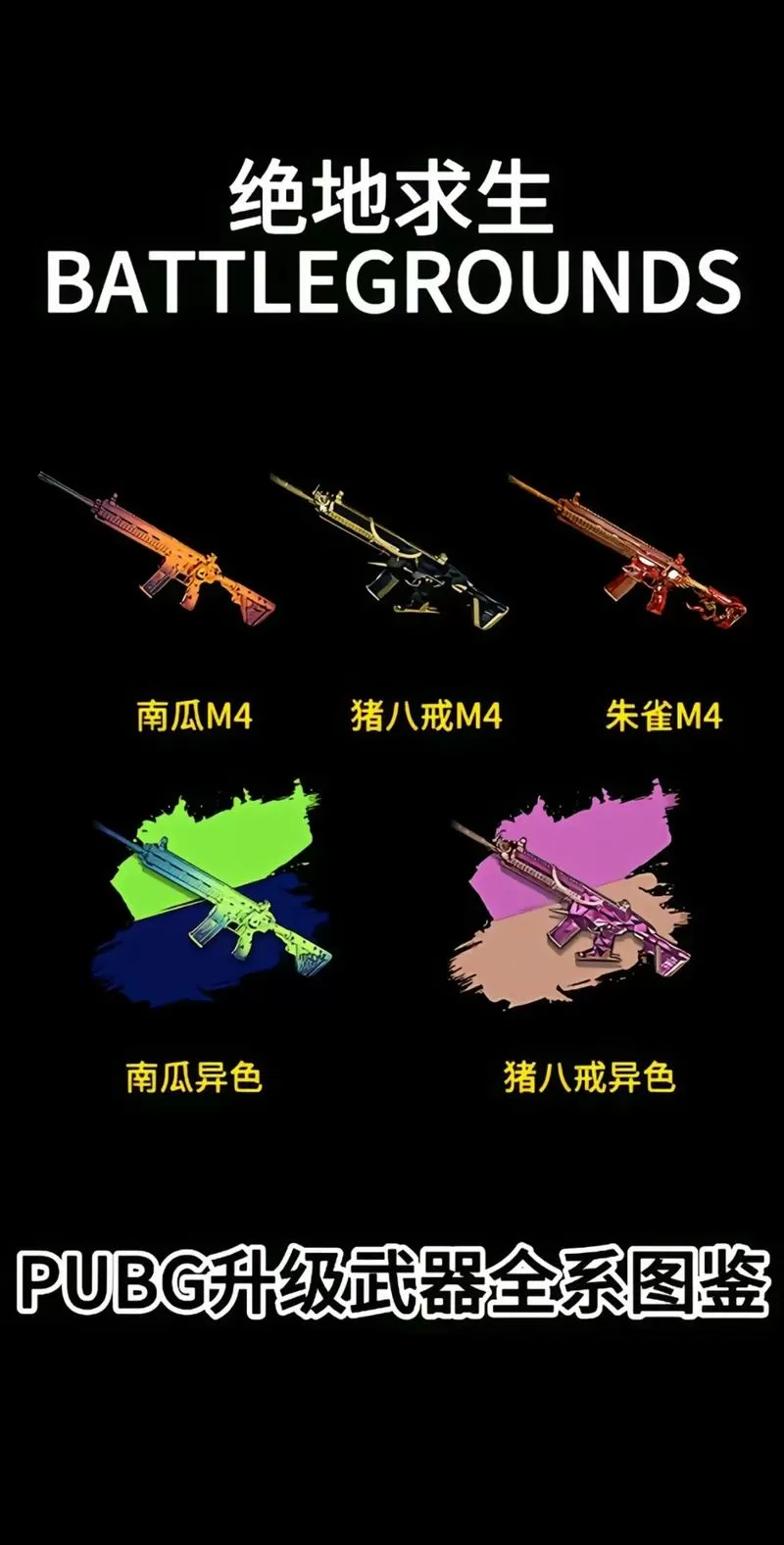 绝地求生武器大全截图