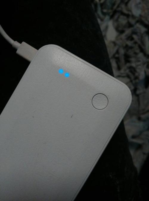 充电宝充电就一个灯闪截图