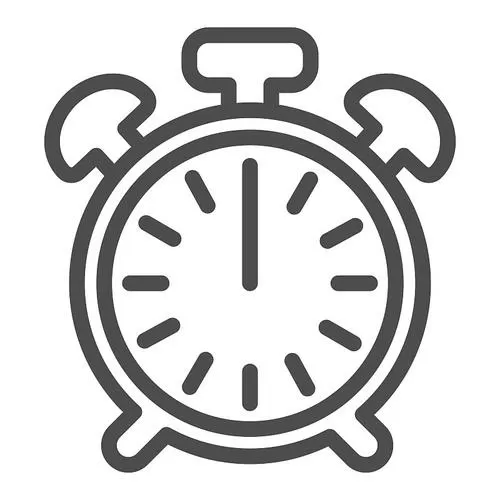 闹钟上午12点和下午12点截图