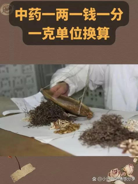 中药一两一钱一分一克单位换算