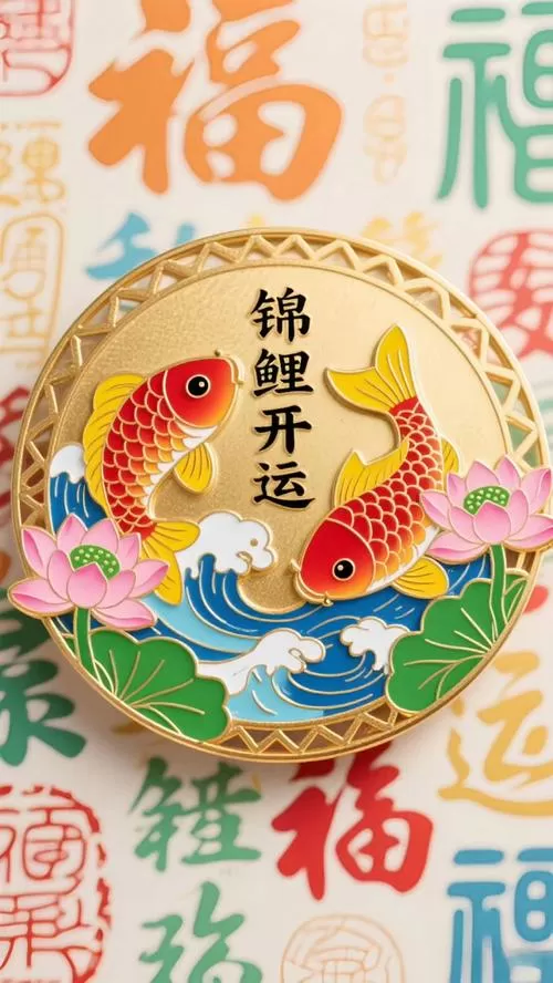 祈愿锦鲤赚钱正版图标