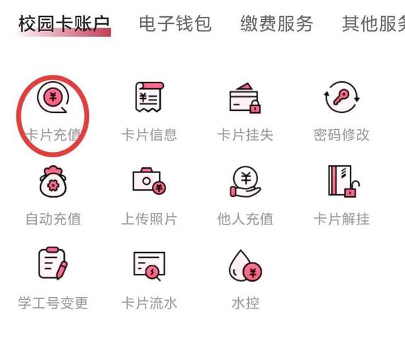 校园卡查询密码忘了截图