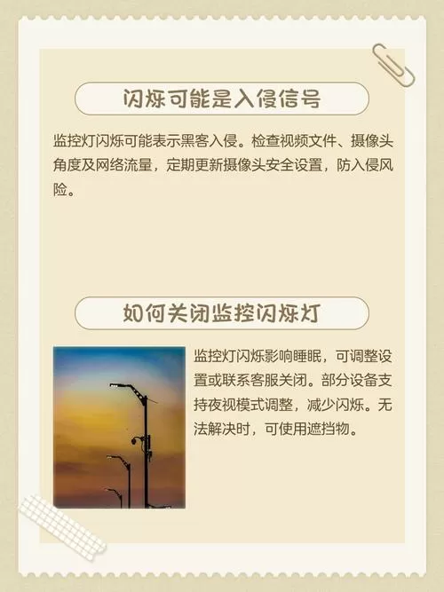 监控摄像头绿灯一闪一闪什么意思图标