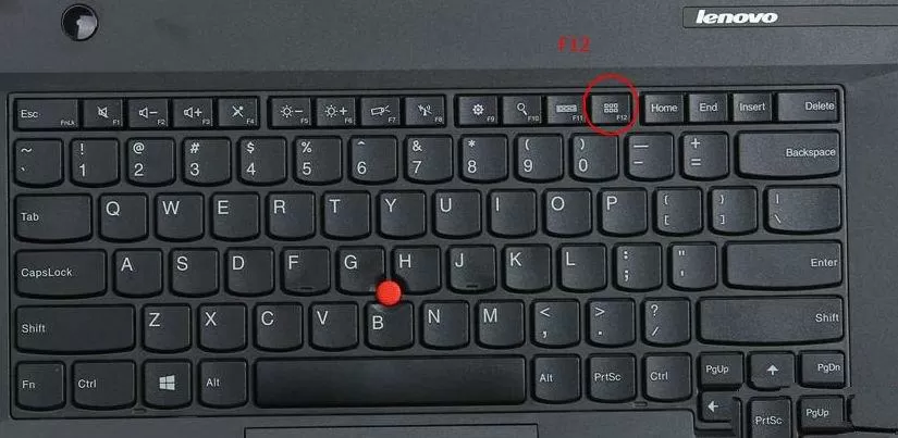 联想thinkpadu盘启动快捷键截图