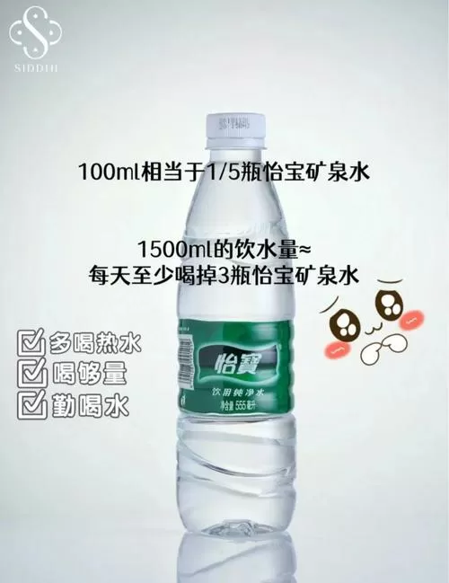 一个成人一天需要多少毫升水截图