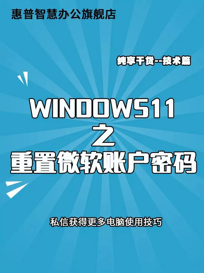 微软账户重置密码图标