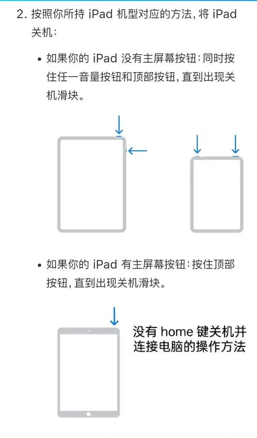 ipad怎么进入恢复模式