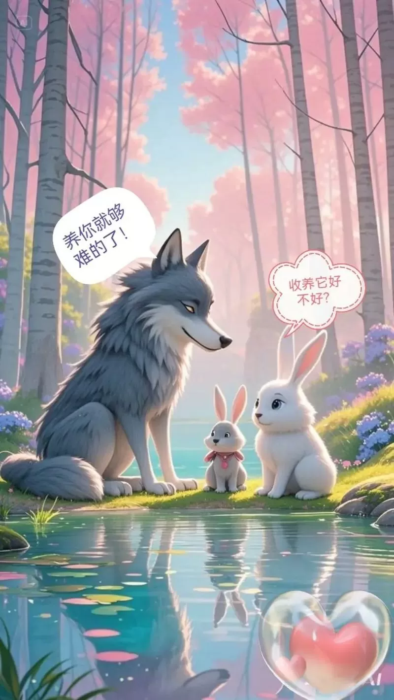 动画片大灰狼和小兔子图标