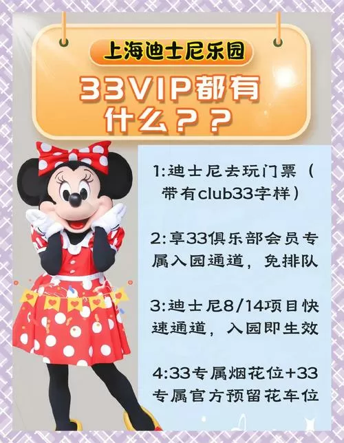 迪士尼33vip什么意思