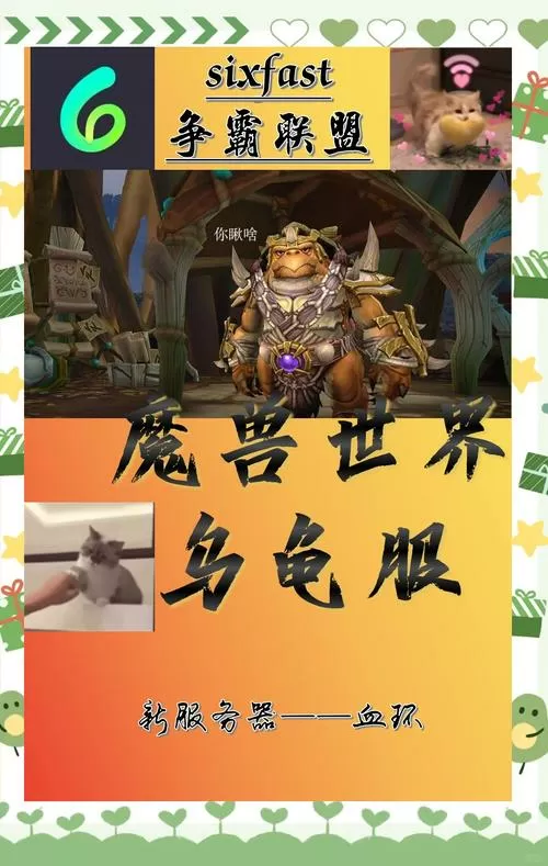 魔兽世界乌龟服怎么更新补丁