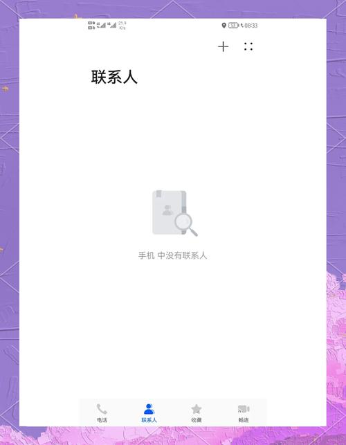 华为手机联系人为什么突然消失了图标
