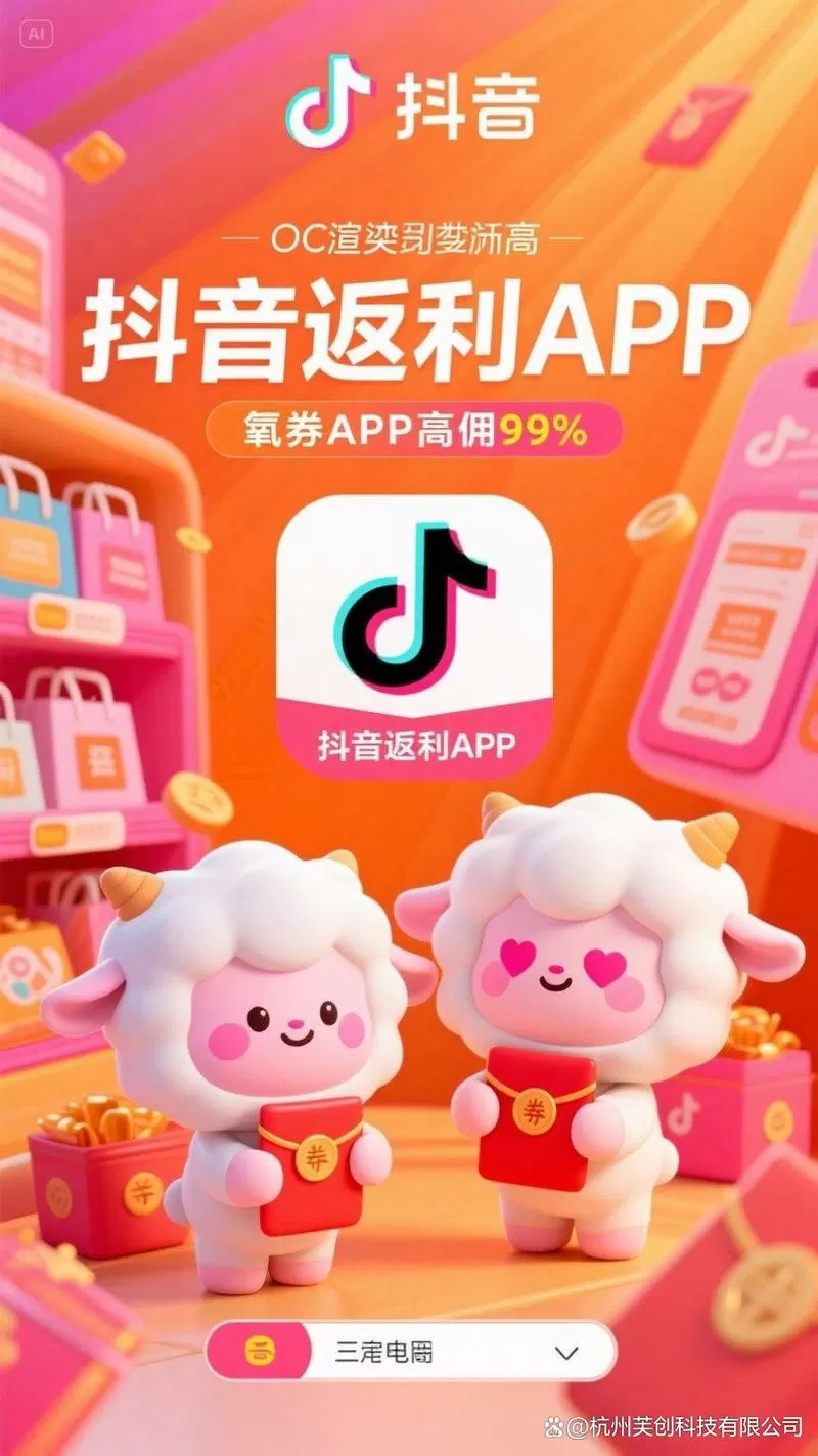 抖音官方返佣金是什么平台图标