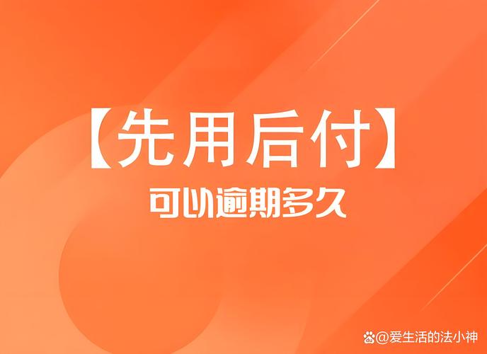 先用后付可以逾期多久图标