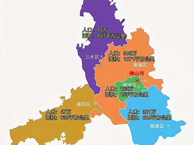 佛山市区图高清版大地图截图