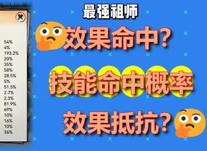 效果命中和效果抵抗怎么算图标